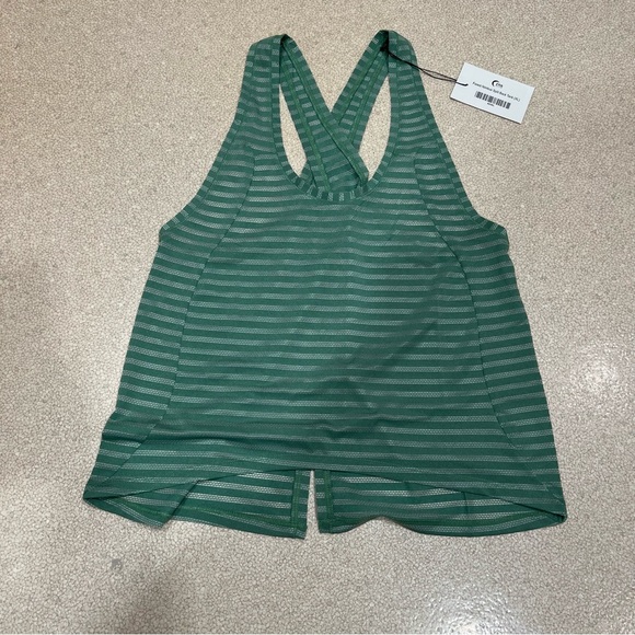 ZYIA | Tops | Zyia Forest Nimbus Split Back Tank | Poshmark
